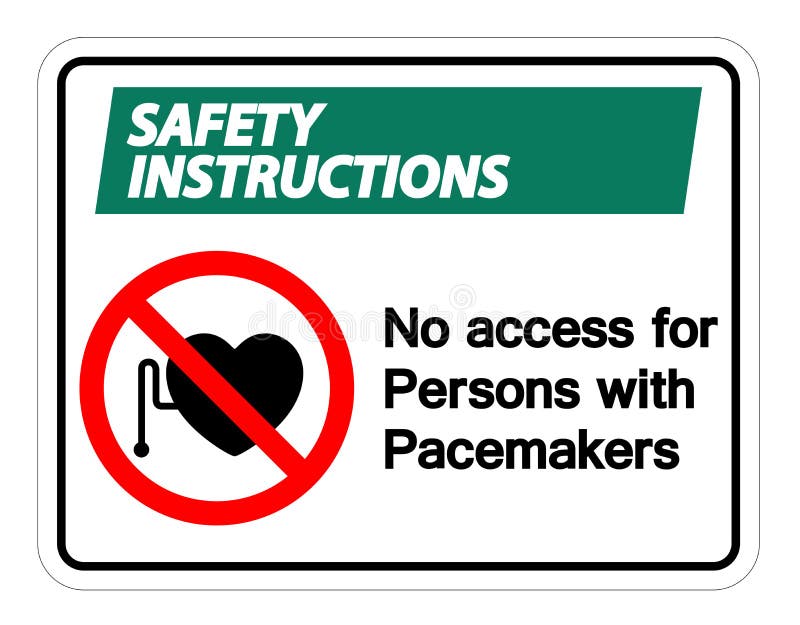 Safety Symbol Pacemaker Stock Illustrations – 172 Safety Symbol ...