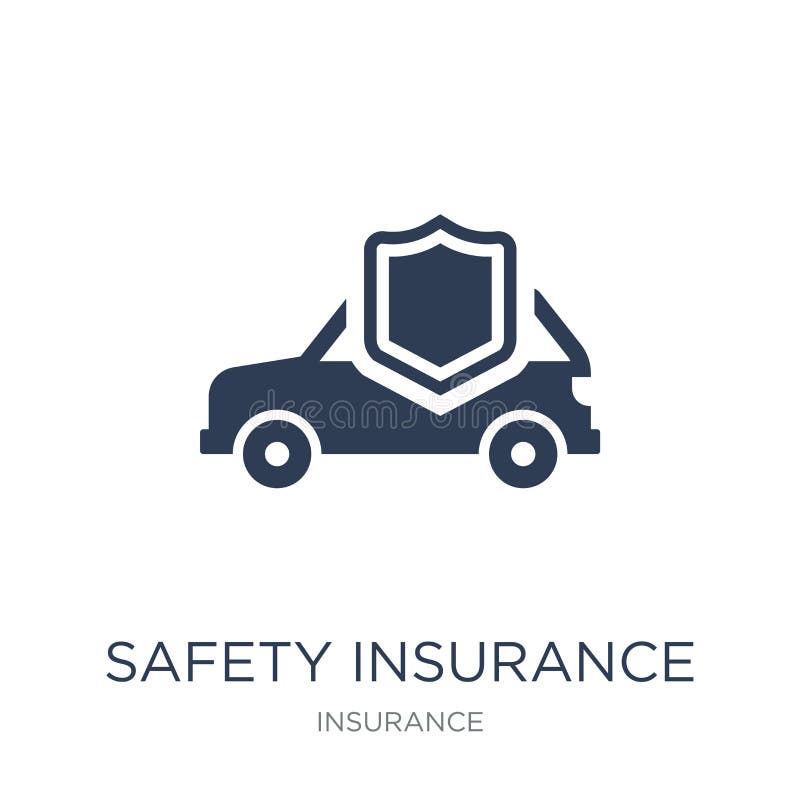 Safety Insurance Icon. Trendy Flat Vector Safety Insurance Icon Stock ...