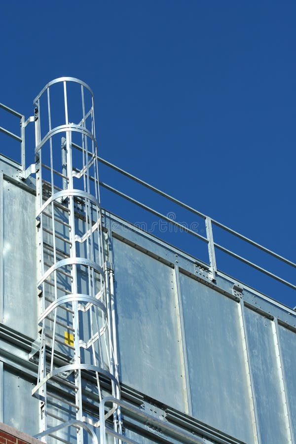 Safety ladder stock photo. Image of step, ladder, blue - 14270410