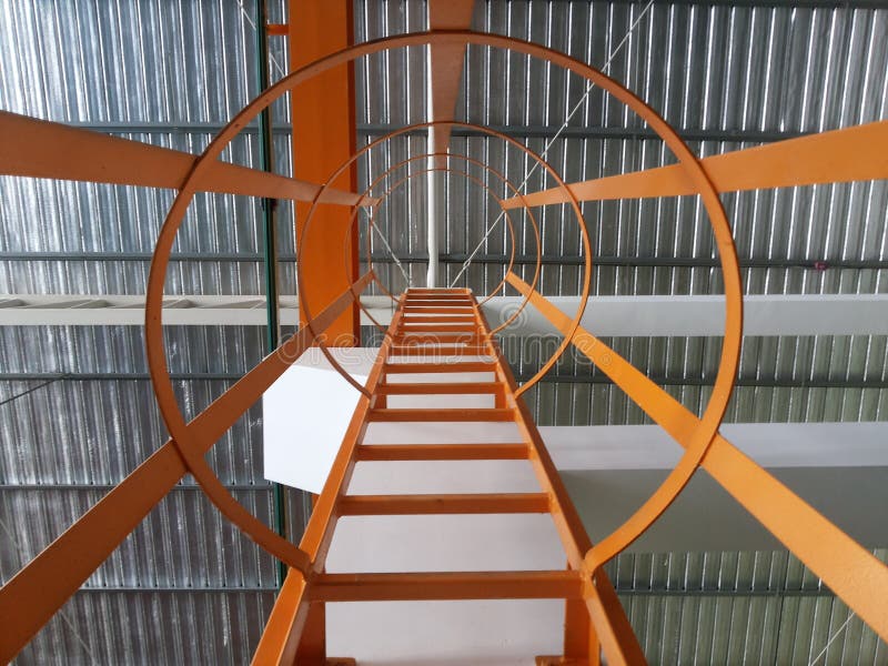 Safety ladder stock photo. Image of safety, building - 44582544