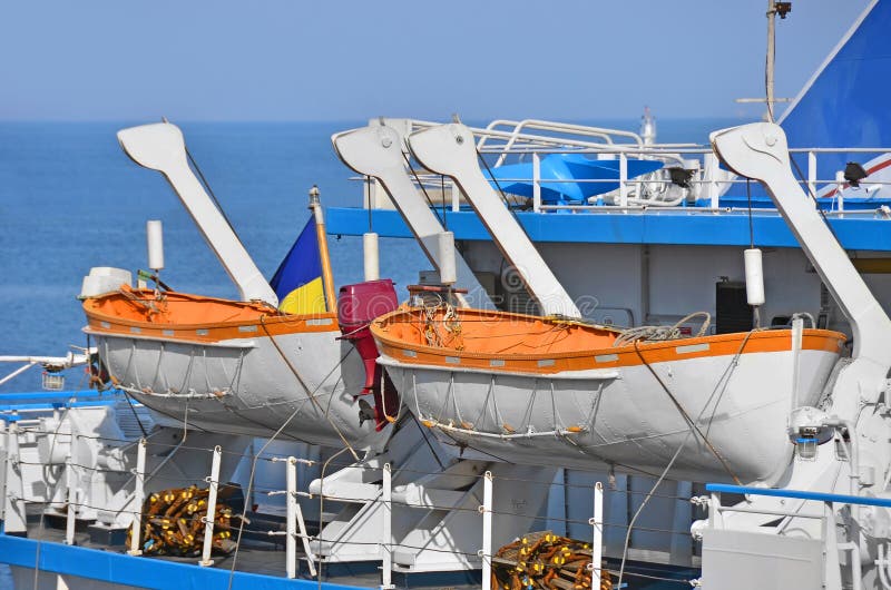 Safety lifeboat stock photo. Image of boating, emergency - 35766416