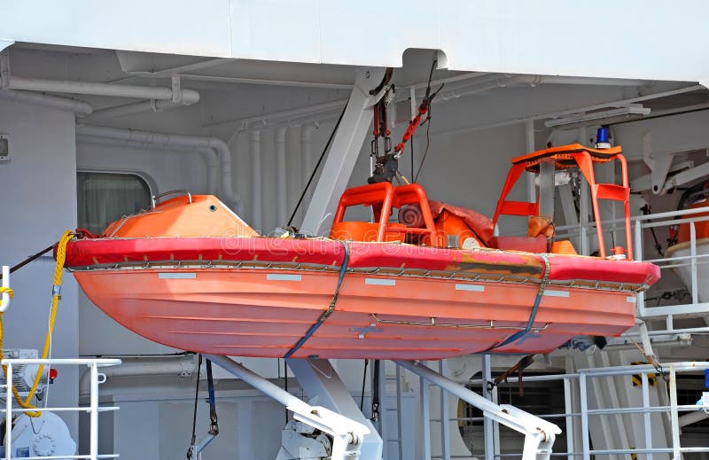 Safety lifeboat stock photo. Image of ferry, danger, delivering - 66523758