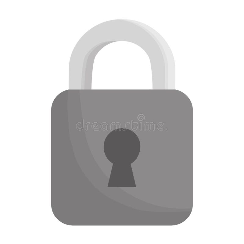 Safety lock icon image stock vector. Illustration of secure - 82380249