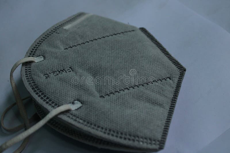 Safety Mask Using for Safe from Virus Stock Image - Image of protected ...