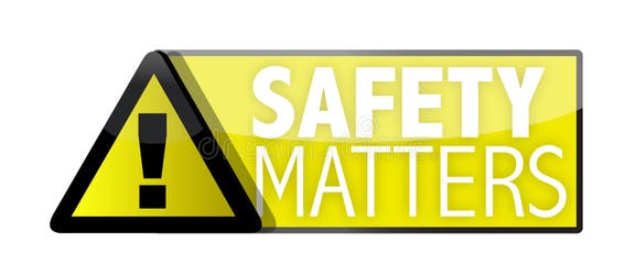 Safety matters stock illustration. Illustration of dangerous - 28518229