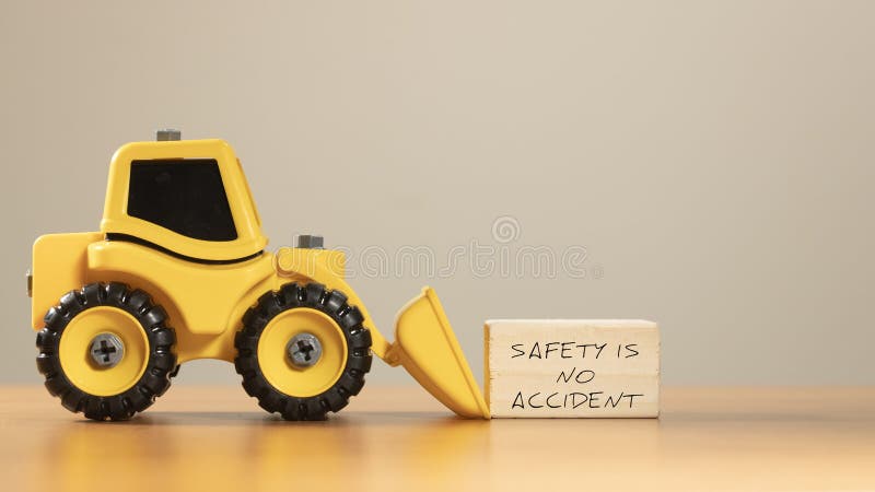 Safety is No Accident. Written on Wooden Surface Stock Photo - Image of ...
