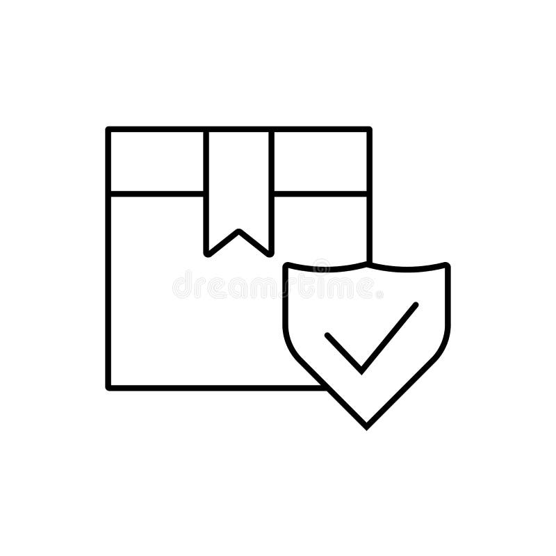 Safety Package Icon Element of Logistics Icon for Mobile Concept and ...