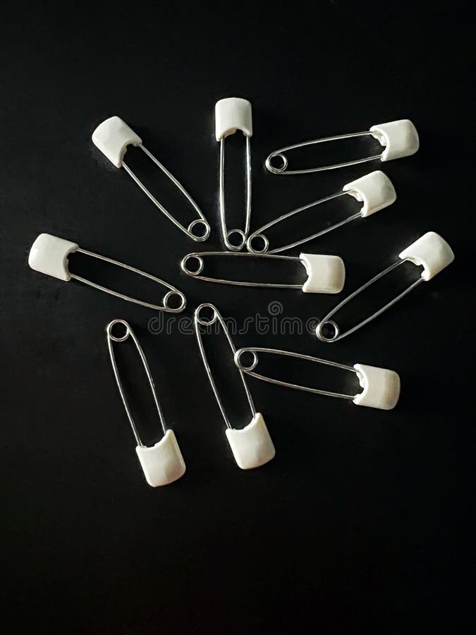 Safety pin stock image. Image of safety, background - 358821935
