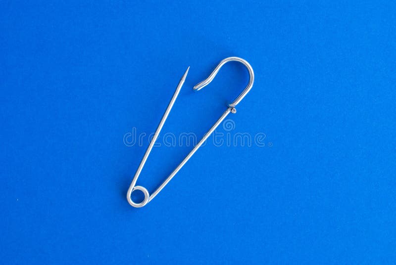 Safety pin stock photo. Image of bright, needle, material - 38497544