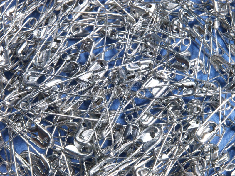 Safety pins stock photo. Image of needle, clasp, object - 10555214