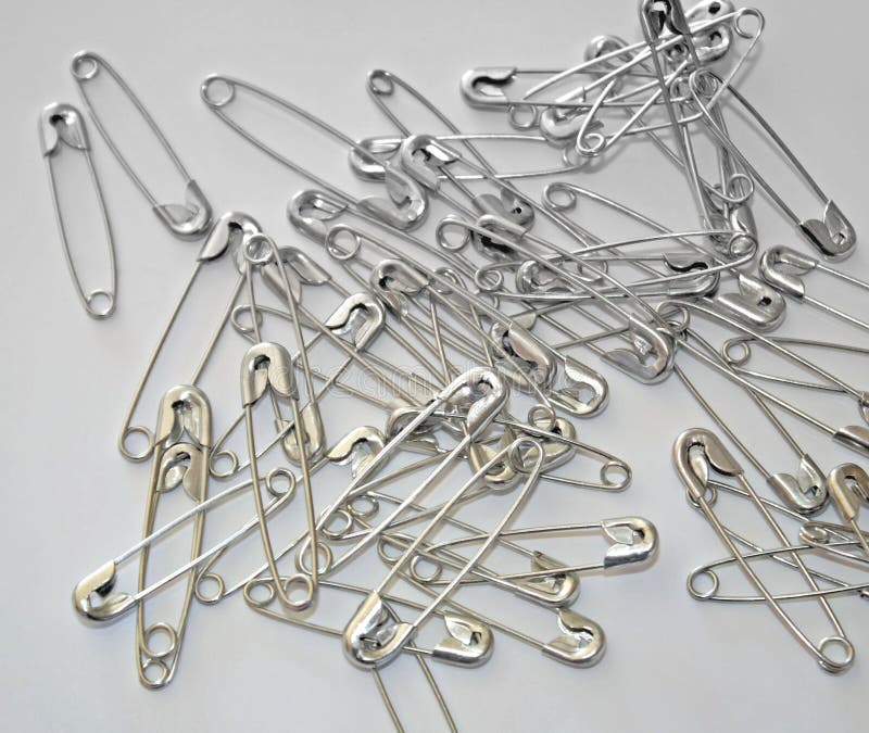 Safety Pins stock image. Image of accessories, sewing - 27677061