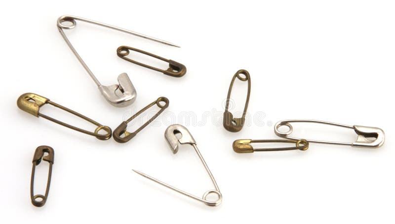 Safety Pins Picture. Image: 4471820