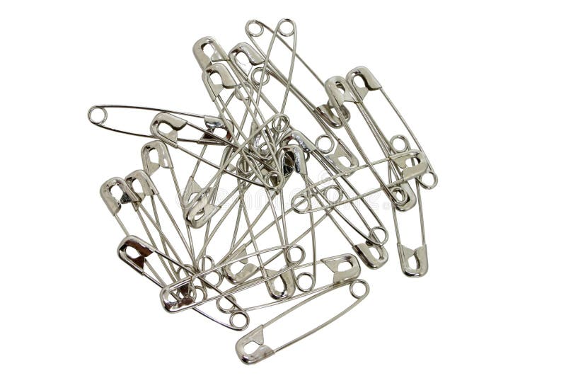 Safety Pins stock image. Image of connect, safety, pile - 46149