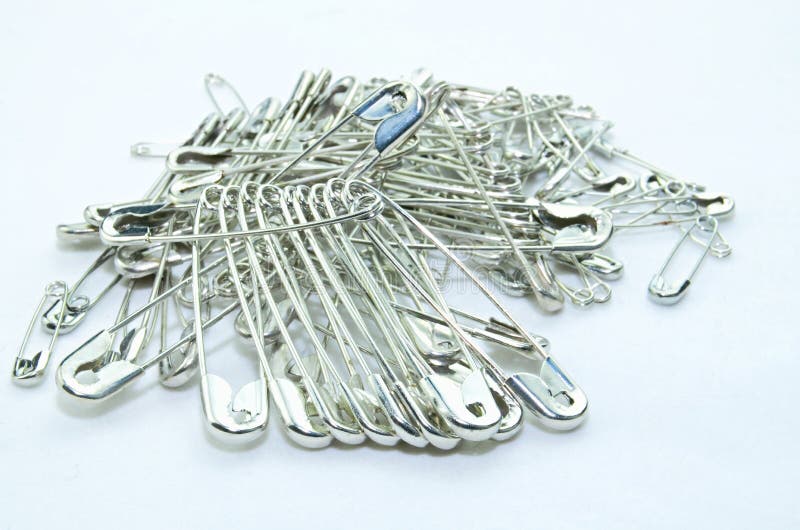 Safety pins stock photo. Image of pins, safety, fasten - 63887048