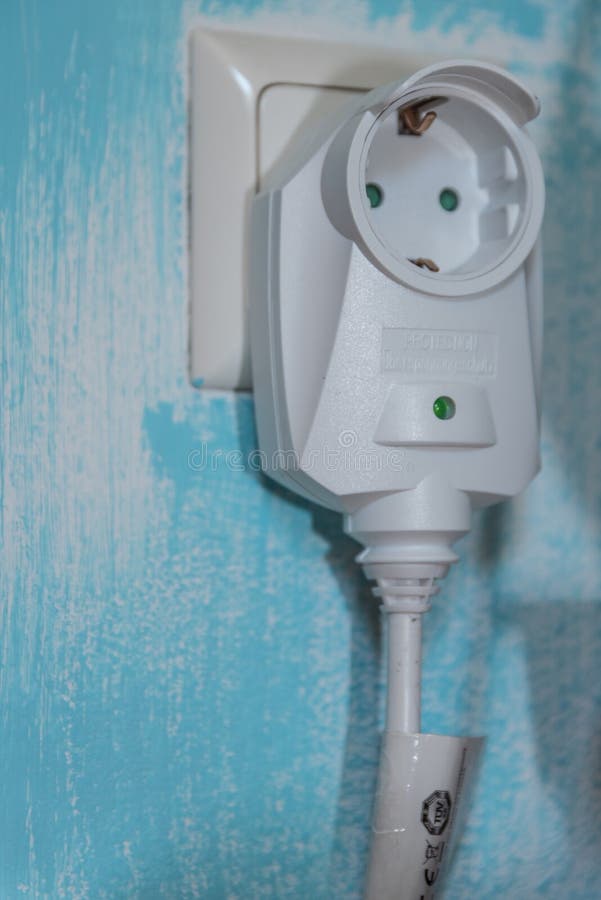 Safety Plug and Socket Distributor Stock Photo - Image of multiple ...