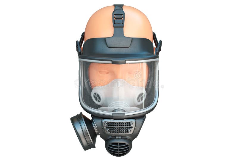 Safety Pro Mask Protection from Biohazard Stock Illustration ...