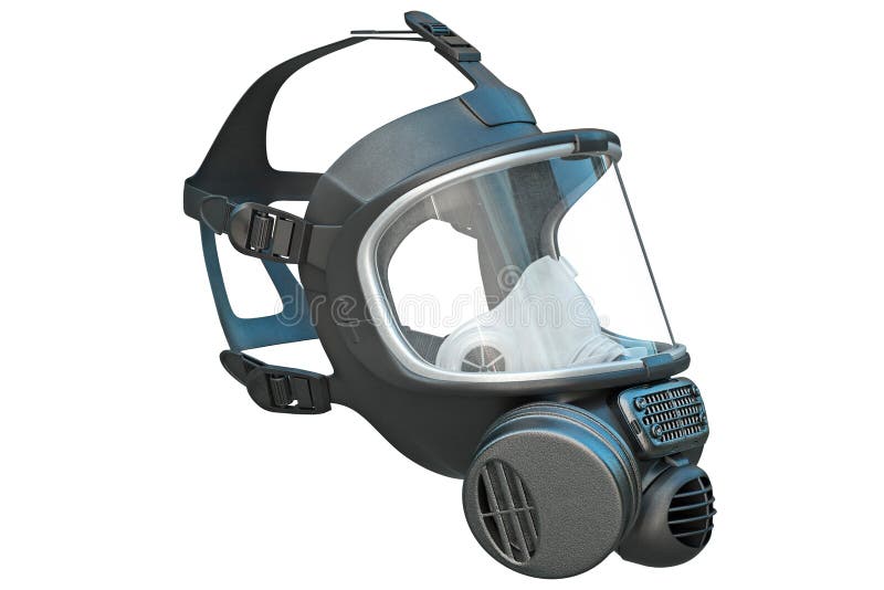Safety Pro Mask Protection from Biohazard Stock Illustration ...