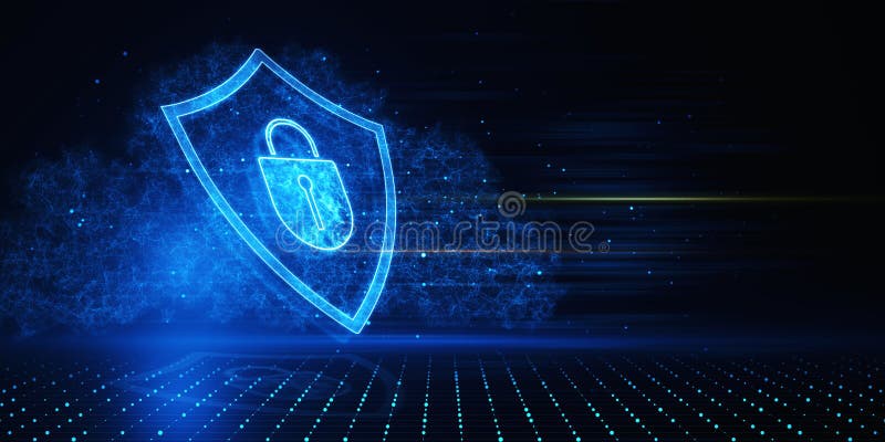Safety Protection and Information Privacy Concept with Digital Padlock ...