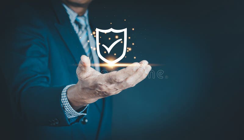 Safety Quality Management Concept. Certified Guarantee Approval or ...