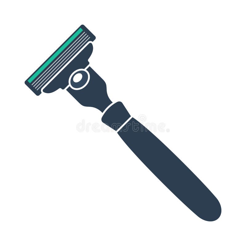Safety Razor Line Icon. Shaver Vector Illustration Isolated on White ...