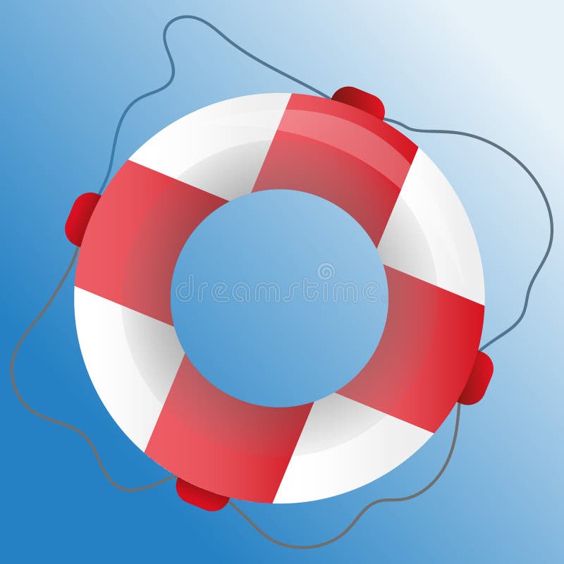 Safety ring vector icon stock vector. Illustration of circle - 97251901