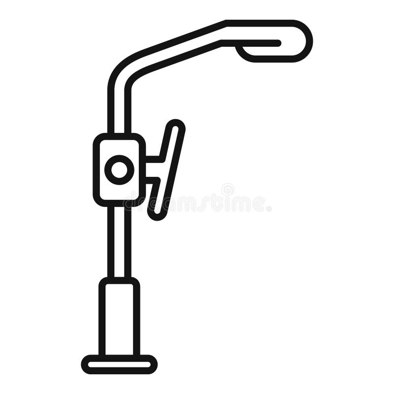 Safety Road Sensor Icon Outline Vector. Stop Smart View Stock Vector ...