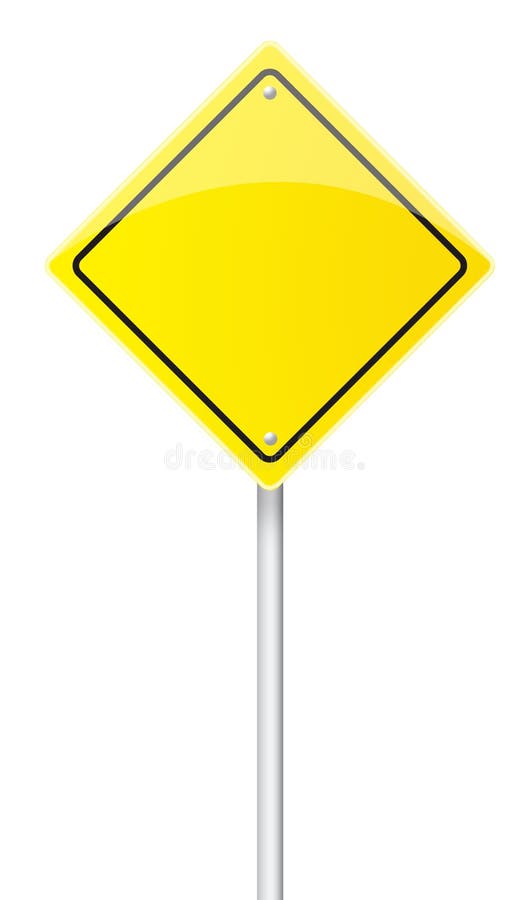 131 Blank Yellow Square Road Sign Photos - Free & Royalty-Free Stock ...