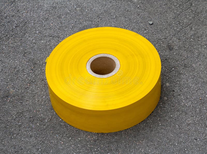 Safety rool tape stock image. Image of tape, circle - 297044961
