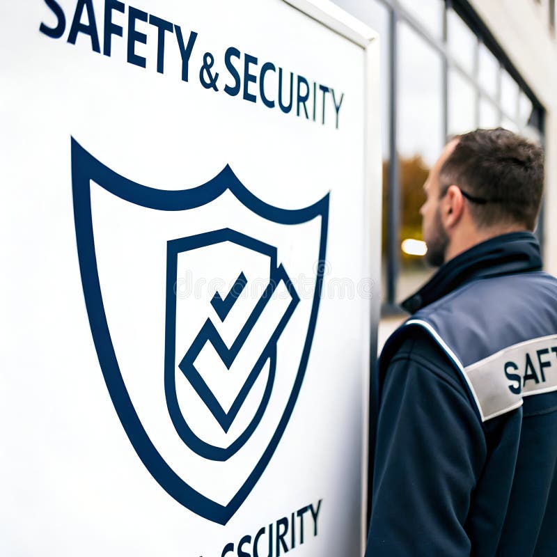 Safety Security Logo stock illustration. Illustration of disaster ...