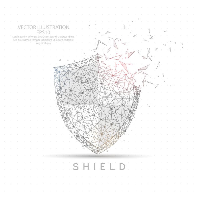 Safety Shield Insurance Protect Home Risk Stock Illustration ...