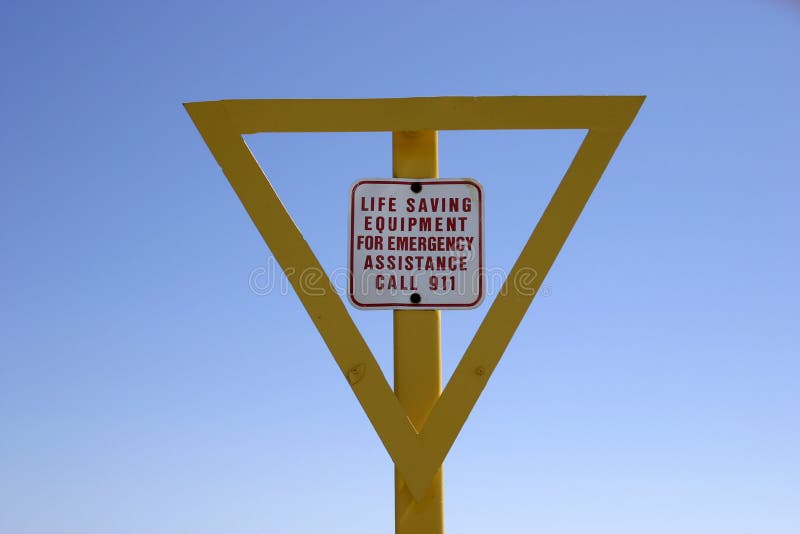 Safety sign stock image. Image of guard, lifeguard, public - 187553