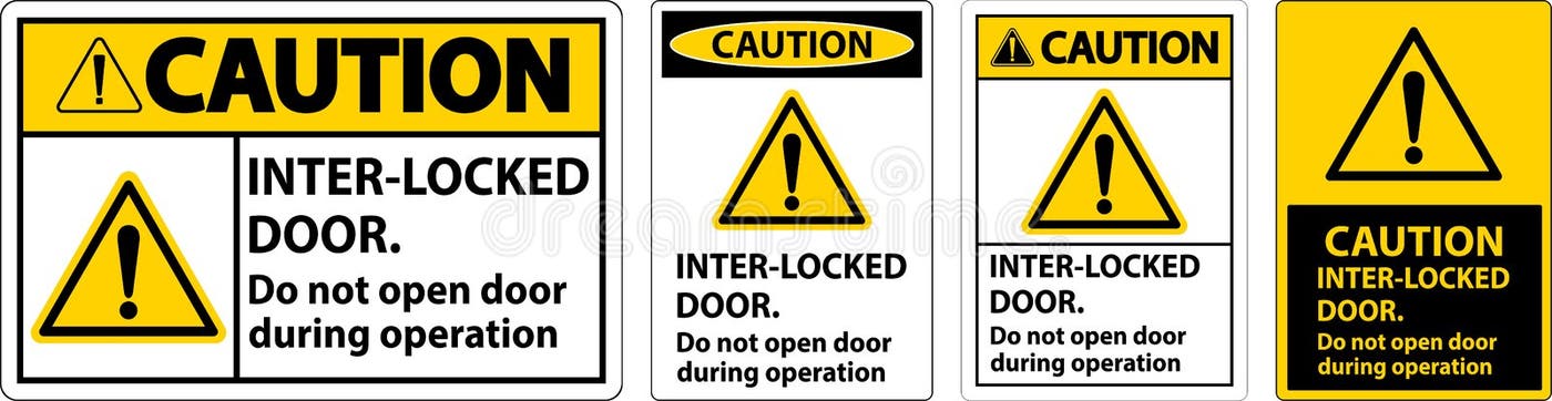 Interlock Doors Stock Illustrations – 22 Interlock Doors Stock ...