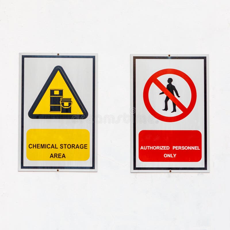 Kindergarten Safety Signs