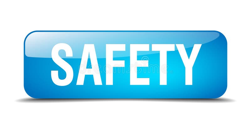 Safety button stock vector. Illustration of threedimensional - 119942839