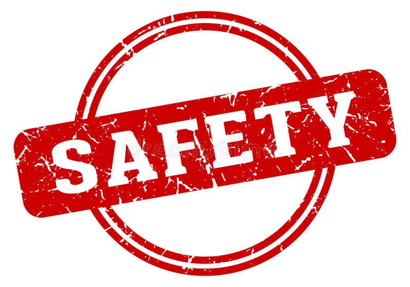 Safety stamp stock vector. Illustration of graphic, vintage - 347685925