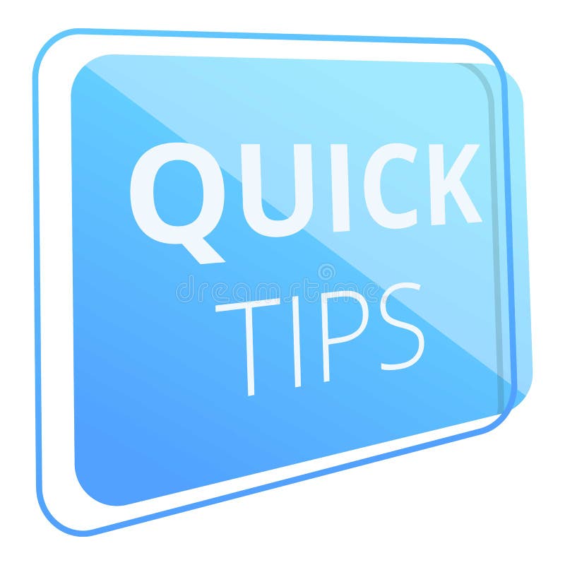 Safety Tips Icon, Cartoon Style Stock Illustration - Illustration of ...