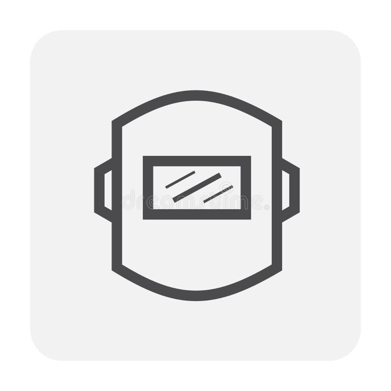 Welding Mask or Welder Mask Icon Stock Vector - Illustration of head ...