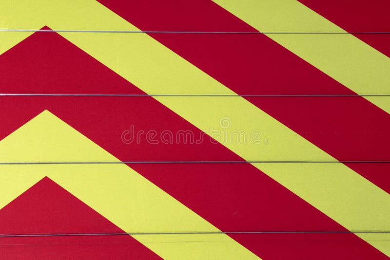 Safety Warning Sign Yellow and Red Danger Background Forbidden ...