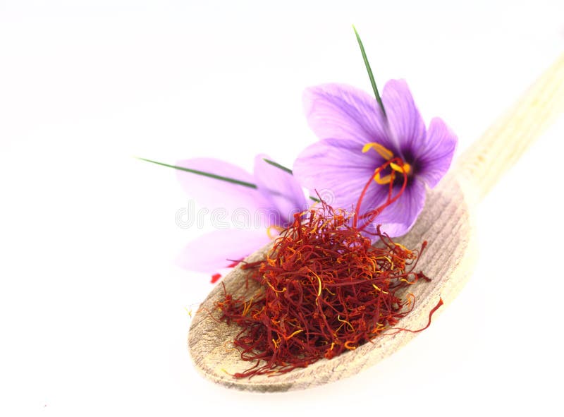 Saffron stock image. Image of aroma, crocin, ingredient - 21829855
