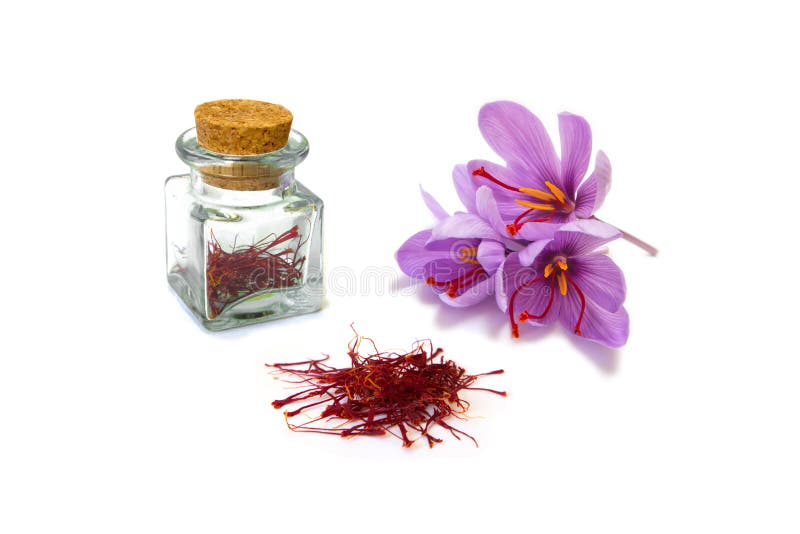 Saffron flowers stock image. Image of saffron, food, flower - 34774649