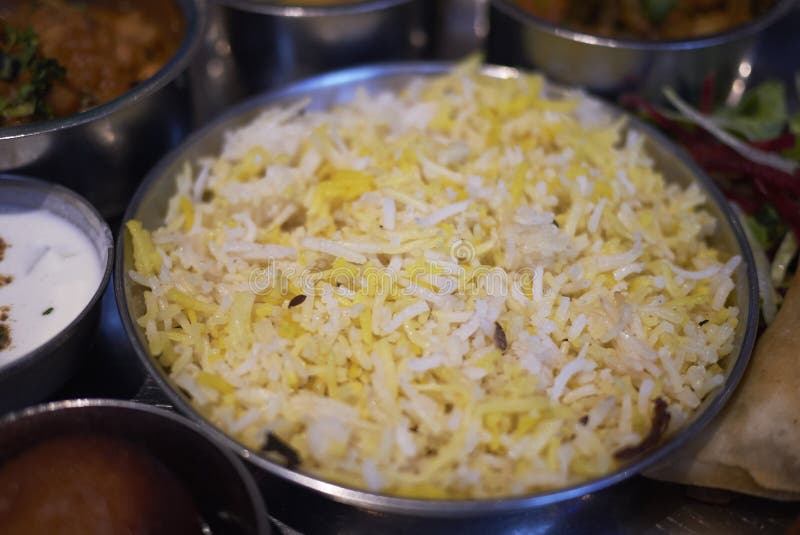 Saffron indian rice stock photo. Image of basmati, pulao - 121343830