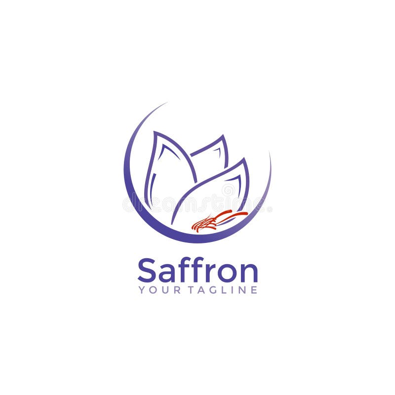 Saffron Flower Logo Stock Illustrations – 234 Saffron Flower Logo Stock ...