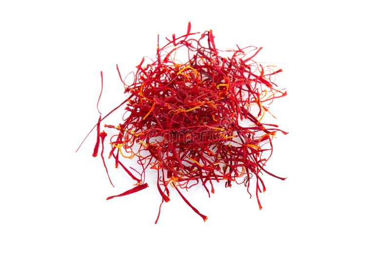 Saffron pistil stock image. Image of healthy, orange - 18348485