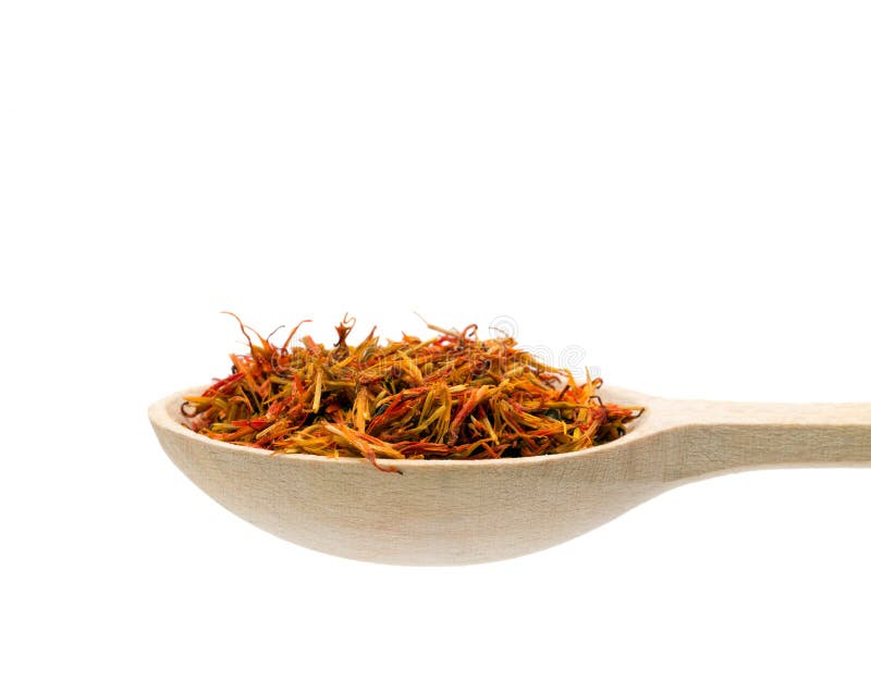Saffron spice stock image. Image of herb, beautiful - 261945815