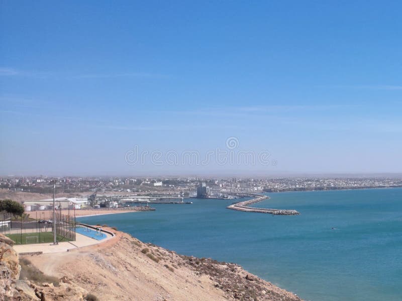 SAFI is a City in Western Morocco on the Atlantic Ocean Stock Photo ...