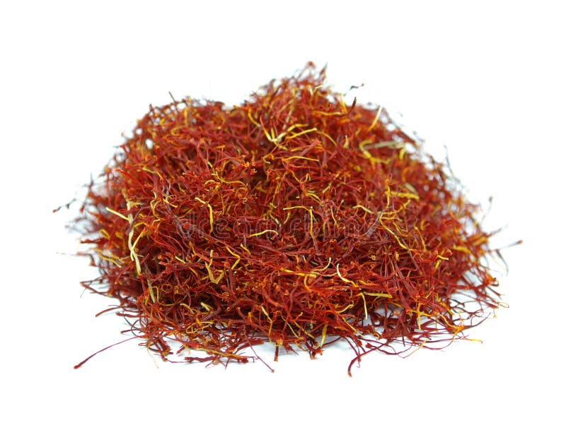 Saffron stock image. Image of flavour, asian, isolated - 2326885
