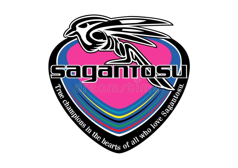 Sagan Tosu Logo editorial stock photo. Illustration of world - 134602853