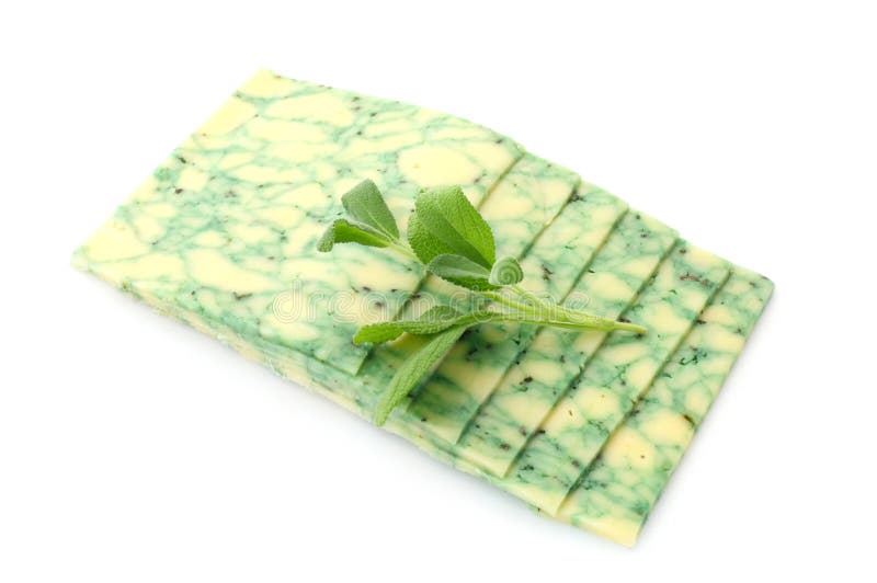 Sage Derby Cheese stock photo. Image of cheese, slices - 165629652