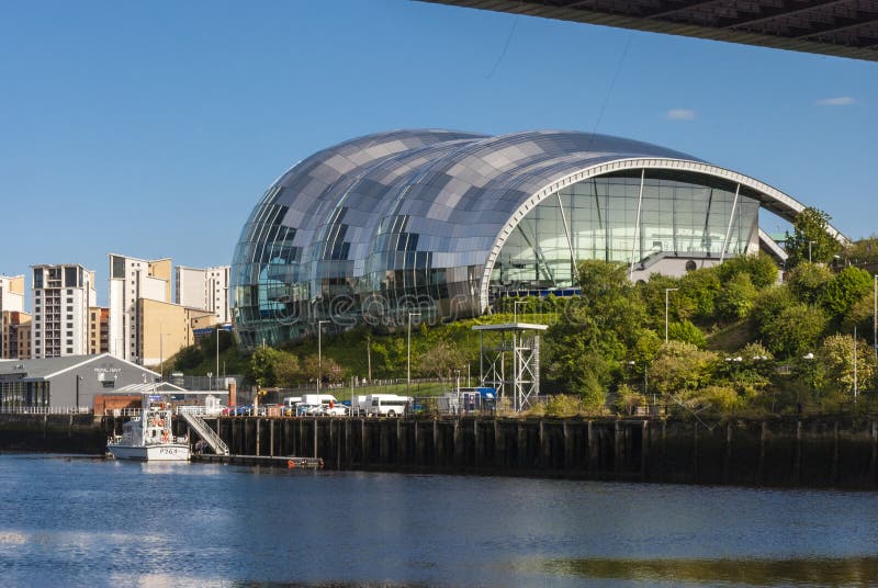 The Sage Gateshead Building in Newcastle upon Tyne, UK Editorial ...