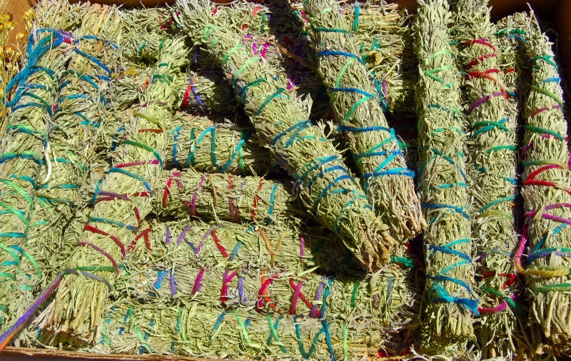 Sage Smudge Sticks stock image. Image of dried, ceremony - 18516319